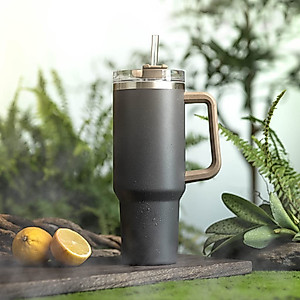 6Pack Replacement Straws for Stanley 40oz 30oz 20oz 14oz Tumbler, Airboat Reusable Plastic and Flexible Silicone Straws with Clean Brush Compatible with Stanley Cup (2*Clear Plastic+4*Color Silicone)