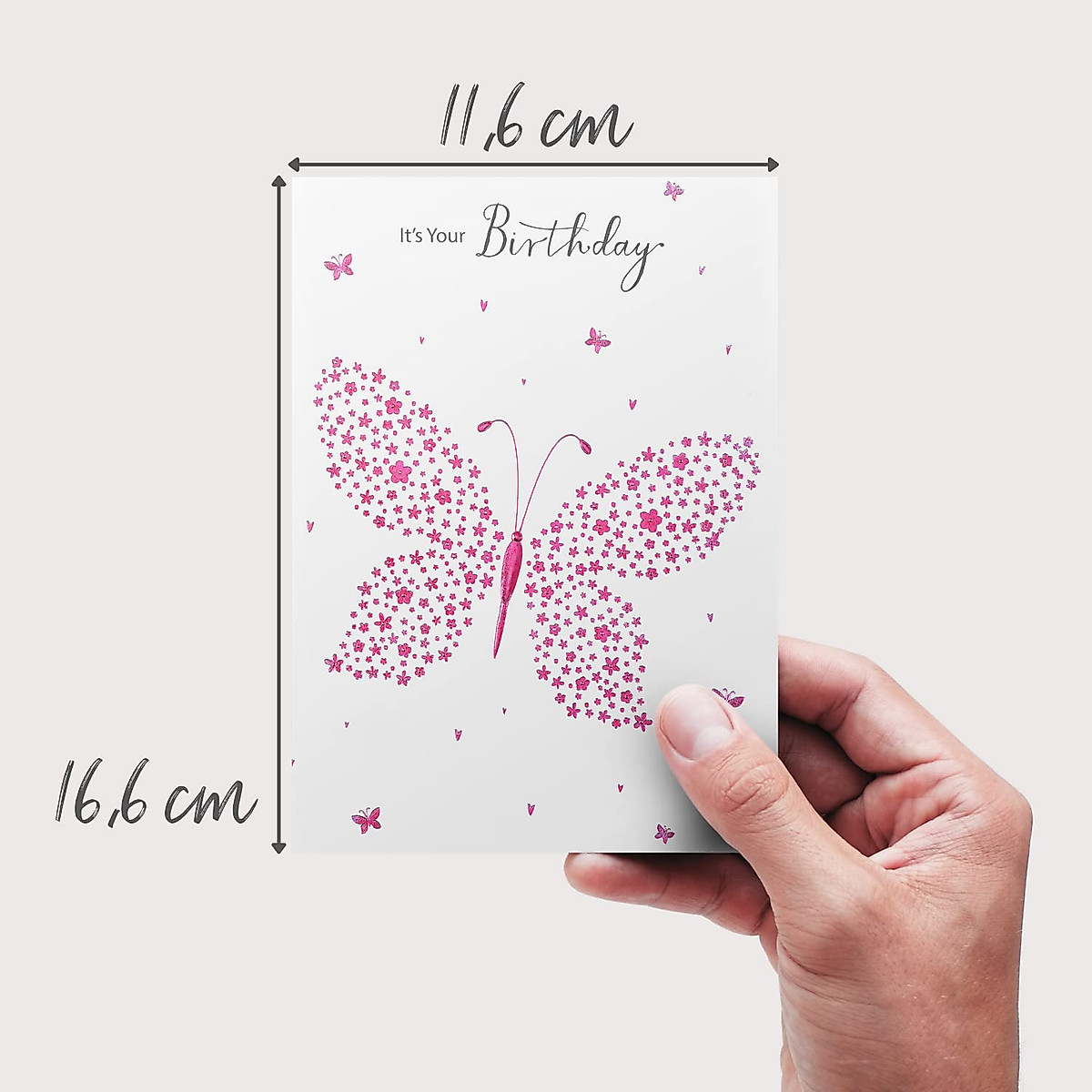 BingBling French Fries Birthday Card 4.5" x 6.5"