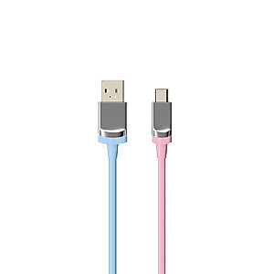 YUNZII Keynovo V2 Coiled Keyboard Cable with Aviator USB Cable for Type-C Mechanical Gaming Keyboard (Sakura)