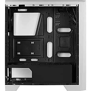 Cylon White RGB Mid Tower Computer Case