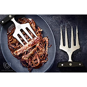 DALSTRONG Meat Shredding Claws - Multi-Use Shredding Tool - Lifting, Pulling, Handling Utensils - X2 - Premium HC Stainless Steel - G10 Handle - BBQ Meats & More