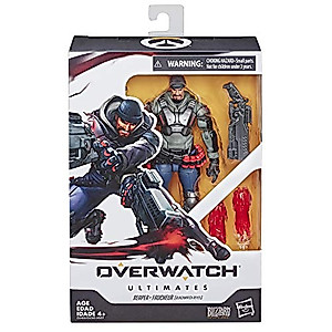Hasbro Toys Overwatch Ultimates Series Blackwatch Reyes (Reaper) Skin 6" Collectible Action Figure