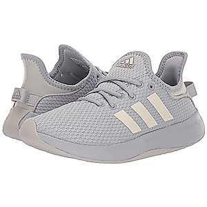 adidas Women's Cloudfoam Pure Sportswear Sneakers, Halo Silver/Orbit Grey/Grey, 8.5