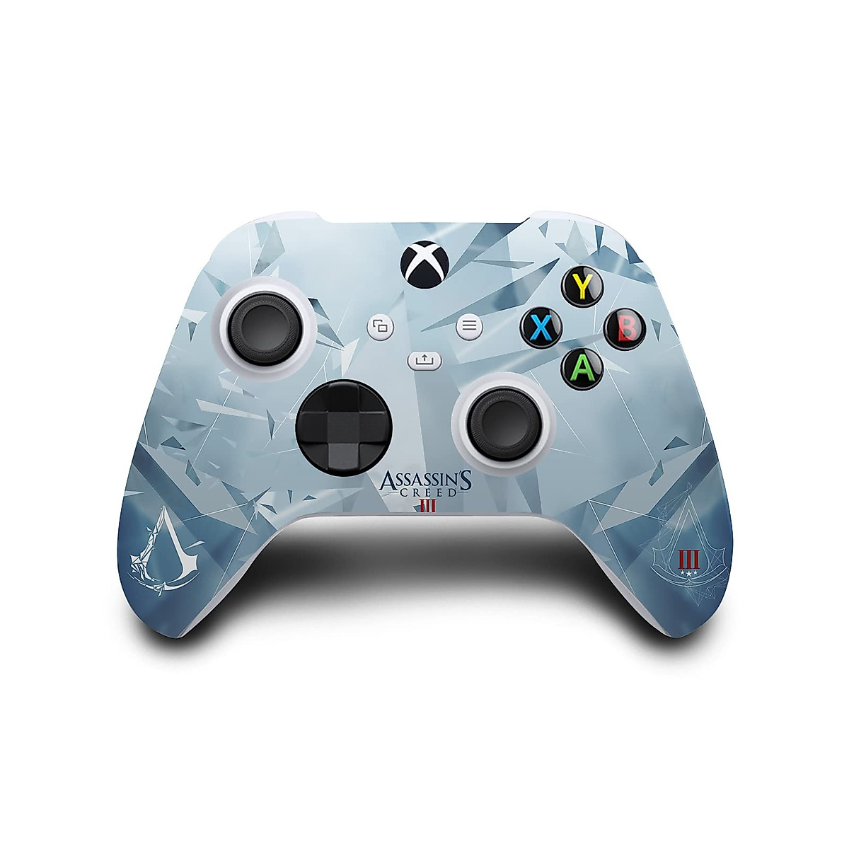 Head Case Designs Officially Licensed Assassin's Creed Animus III Graphics Vinyl Sticker Gaming Skin Decal Cover Compatible With Xbox Series S Console and Controller Bundle