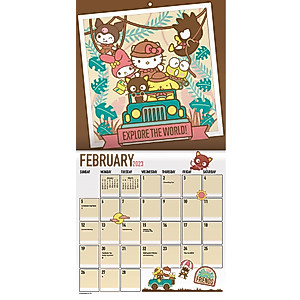 2023 Hello Kitty Mini Wall Calendar