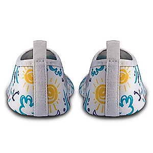 SEEKWAY Toddler Kids Water Shoes Boys Girls Quick Dry Lightweight Barefoot Anti Slip Aqua Socks for Outdoor Sports Summer Swim Beach Pool Aquatics（Fishing，8.5-10 Toddler