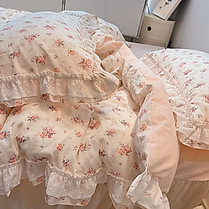 TiLtd Duvet Cover Bed Set - Ultra Soft Brushed Microfiber- Lightweight Microfiber Bedspread,Modern Style Pattern Coverlet for All Season (1.5m Bed (B),004)