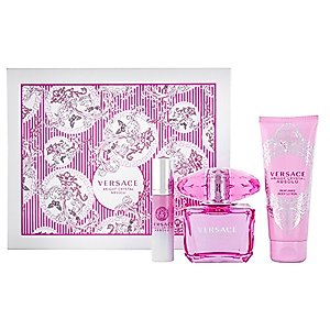 Versace 3 Piece Bright Crystal Absolu Gift Set Eau de Parfum Spray for Women