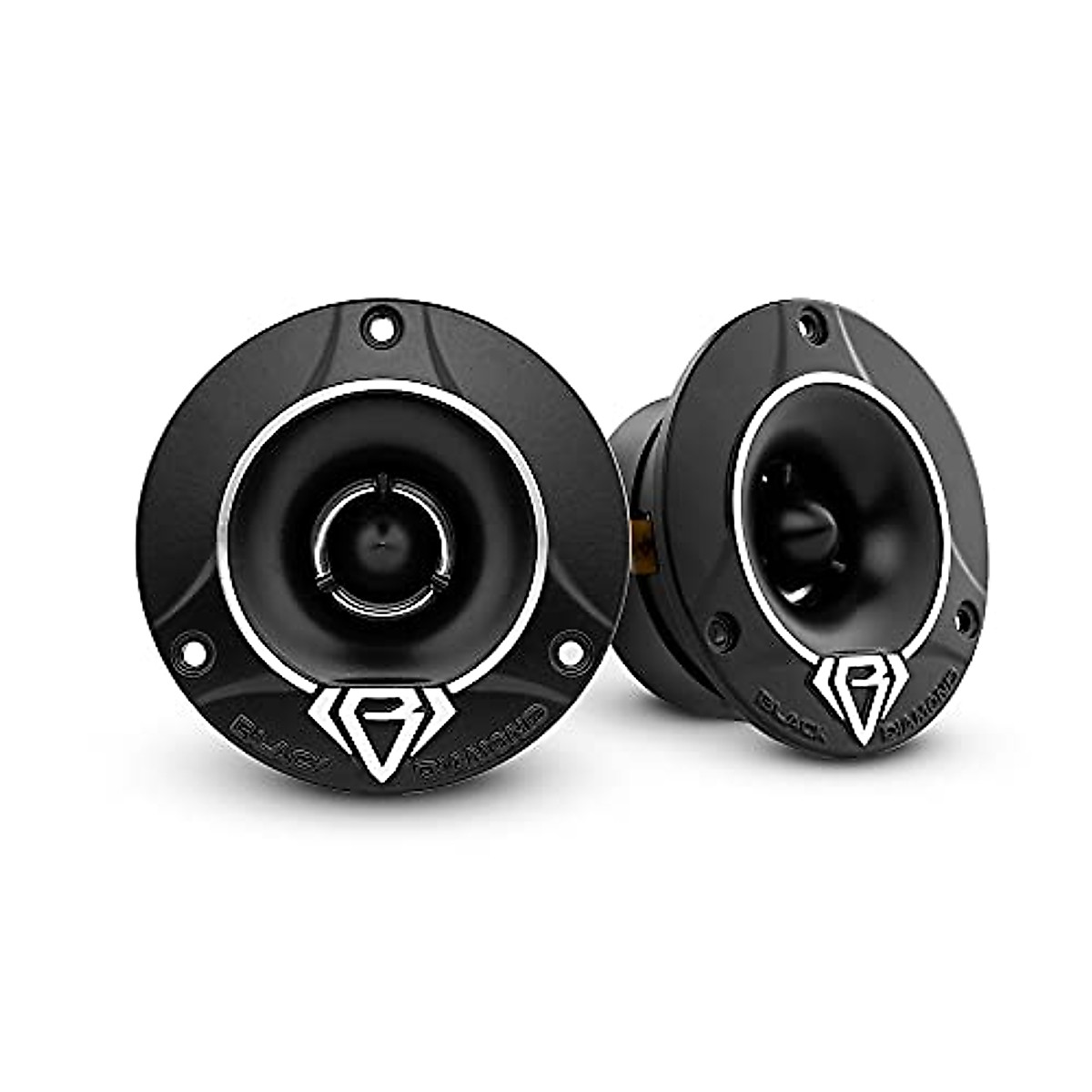 BLACK DIAMOND Dia-T1 1" Super Bullet Tweeter 240 Watts 4-Ohm Ohms Built in Crossover (2 Speakers)