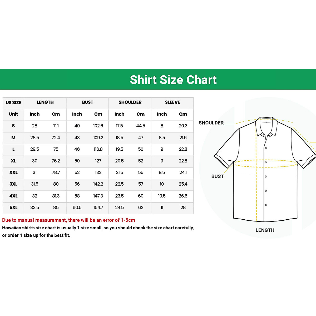 Mooley Funny Bigfoot Button Down Short Sleeve Holiday Summer Beach Tropical Bigfoot Surfing Hawaiian Shirt