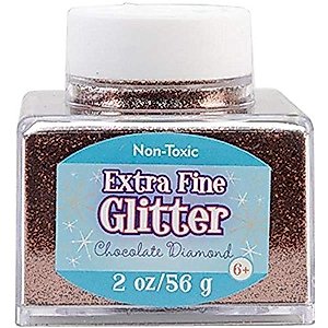 Sulyn 2oz. Glitter Stacker Jar - Chocolate Diamond
