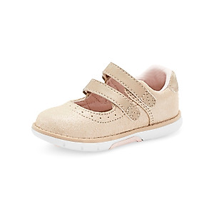 Stride Rite Kids SRT Cordaline Dress Shoe, Sand, 4 US Unisex Toddler