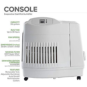 AIRCARE MA Whole-House Console-Style Evaporative Humidifier (Console)