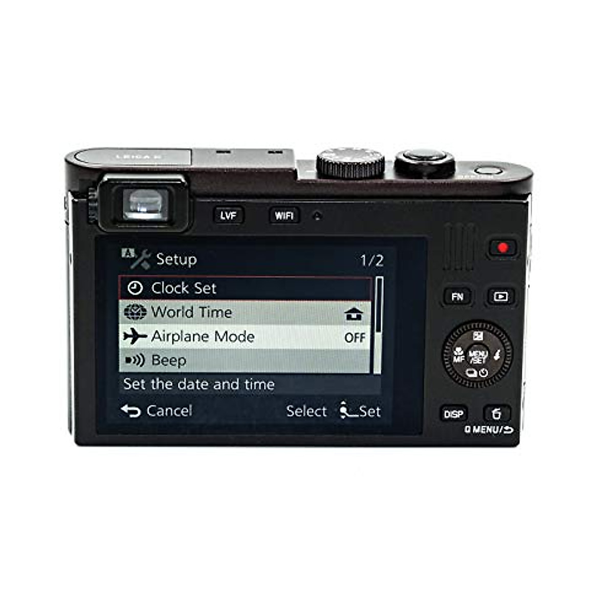 Leica Camera 18489 12.1MP Digital Camera with 7x Optical Image Stabilized Zoom and 3-Inch LCD (Dark Red Burgundy)