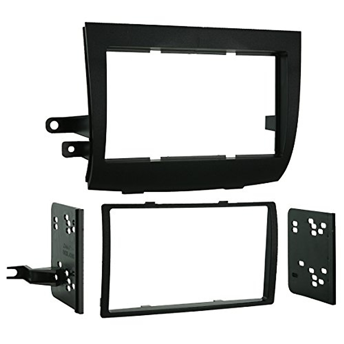 Compatible with Toyota Sienna 2004 2005 2006 2007 2008 2009 2010 Double DIN Stereo Harness Radio Install Dash Kit Package