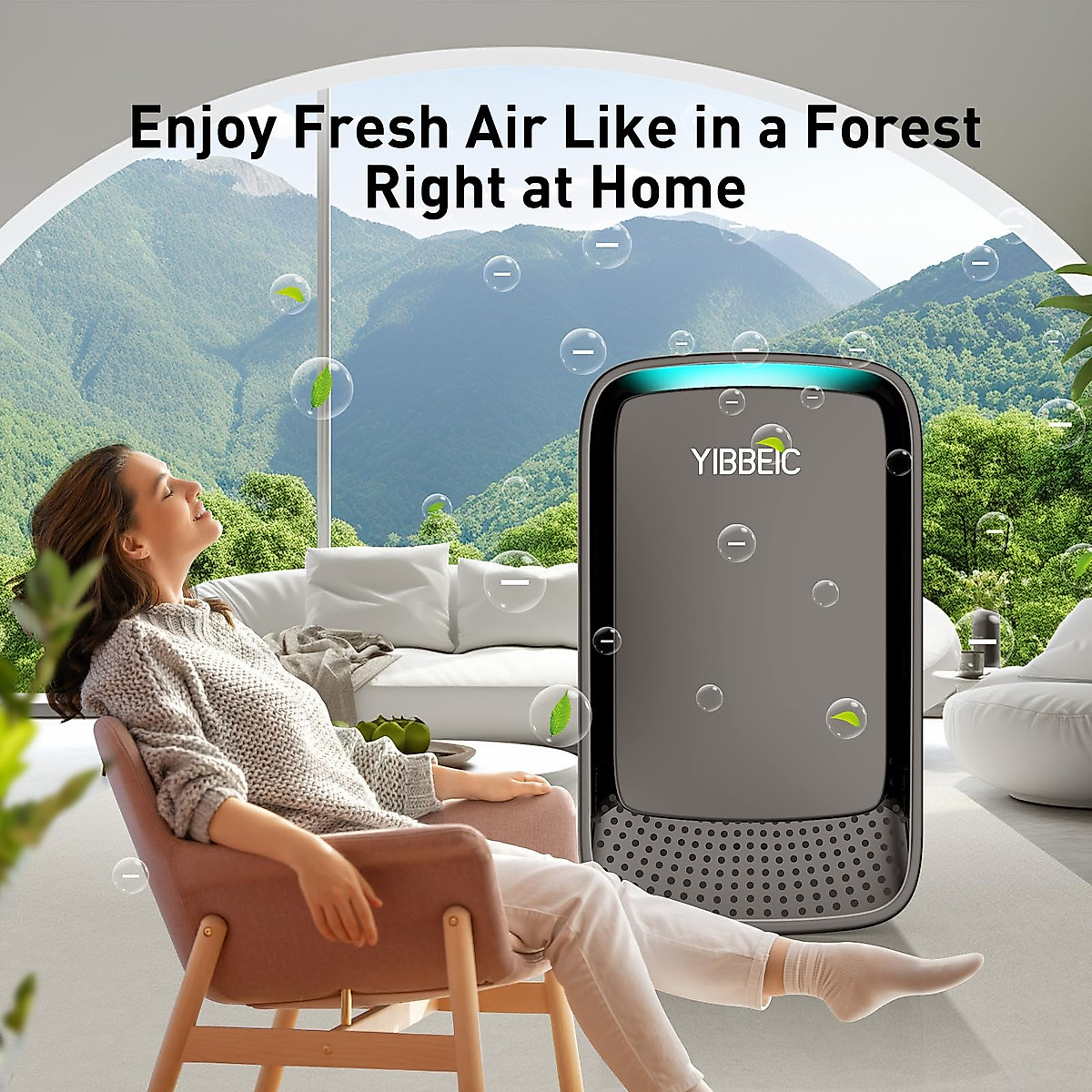 Air Purifier Plug In 4 Pack,Air Ionizer Purifier For Home,2024 New Model Plug In Air Purifier,Forest Air Maker,Portable Negative Ion Generator,Ionic Air Purifier For Bedroom,Office,Gym,Hotel,Kitchen