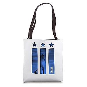 Adonis Creed 3 stars 3 bars blue Tote Bag