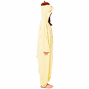 SAZAC Kigurumi - Pompompurin - Onesie Jumpsuit Halloween Costume (One Size)