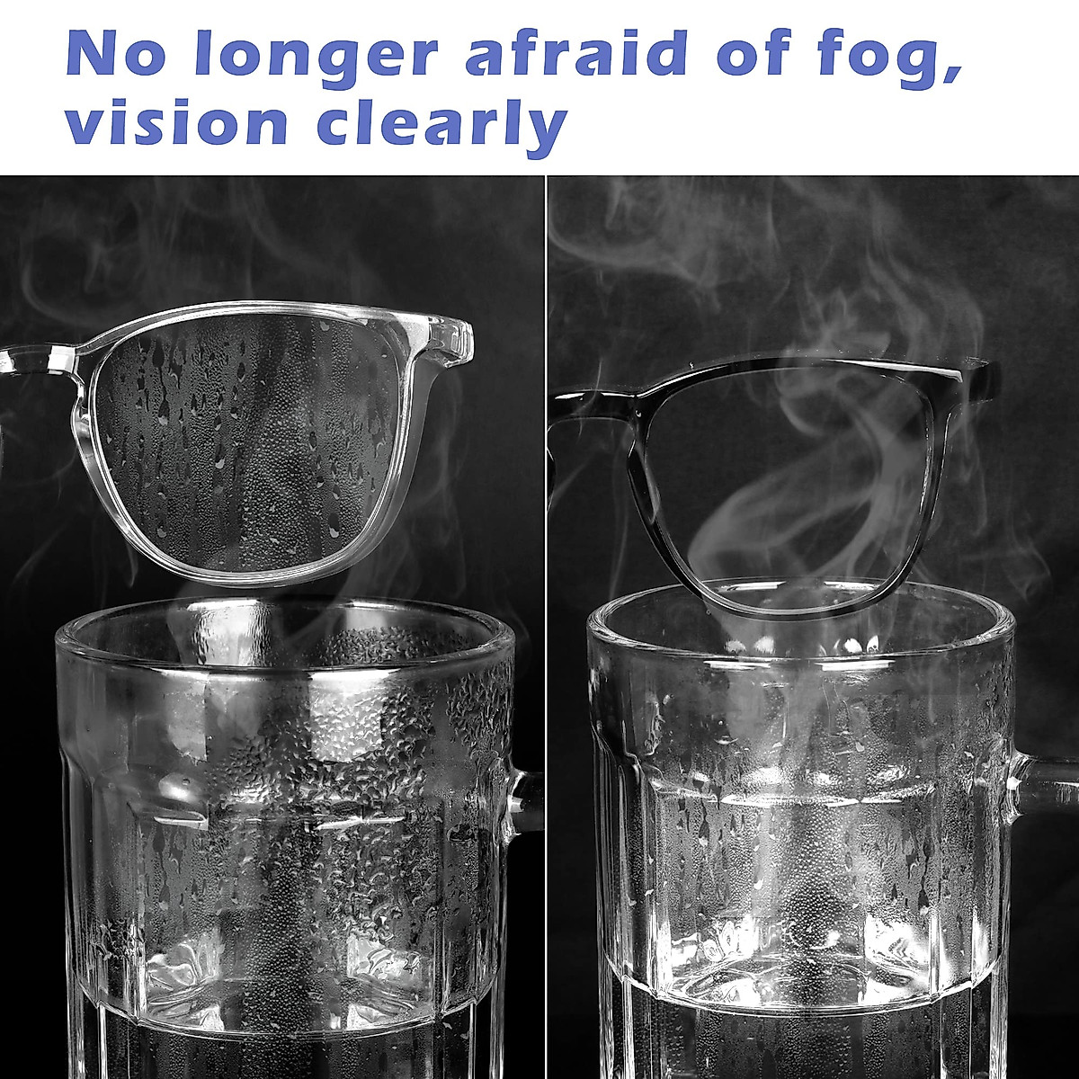 LETAAKA Safety Goggles, 4 Pack Anti Fog Safety Glasses for Women Men, Blue Light Blocking Eyeglasses Anti Dust UV Protective Eyewear