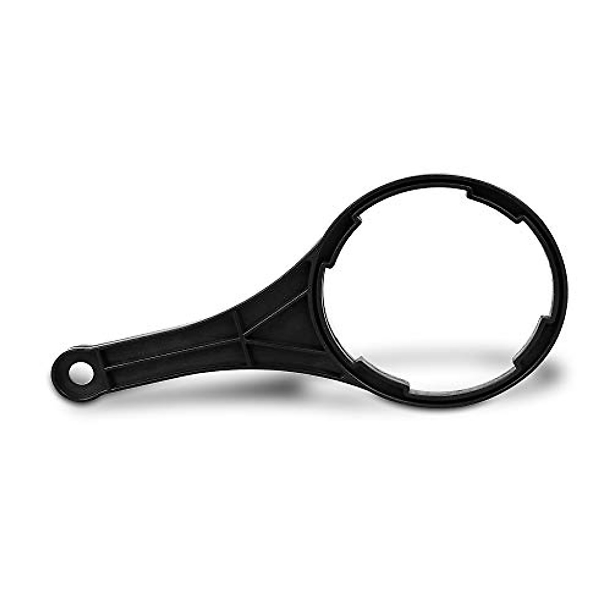 Whole House Water Filter Purifier System, Transparent 20” Housing with Presser Relief Button, 1” Inlet/Outlet & 5 Micron Sediment Water Filter Cartridge with 3 Replacement Filters