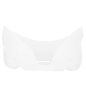 VR Glasses Silicone Protective Cover for Oculus Quest 2, Scratch Proof and Shock Resistance VR Headset Protective Shell Mask Accessories(White)