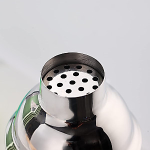 Kyraton Cocktail Shaker, Professional Grade Martini Shaker, Premium Stainless Steel Cocktail Shaker, Bar Accessories for Home Bars 24oz Total Volume