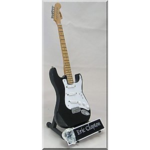 Miniature Guitar Blackie w/Guitar Pick