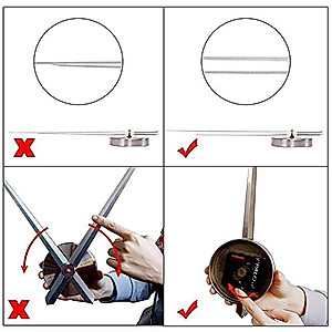 FASHION in THE CITY Large 3D Frameless Wall Clock Stickers DIY Wall Decoration for Living Room Bedroom Office (Black)