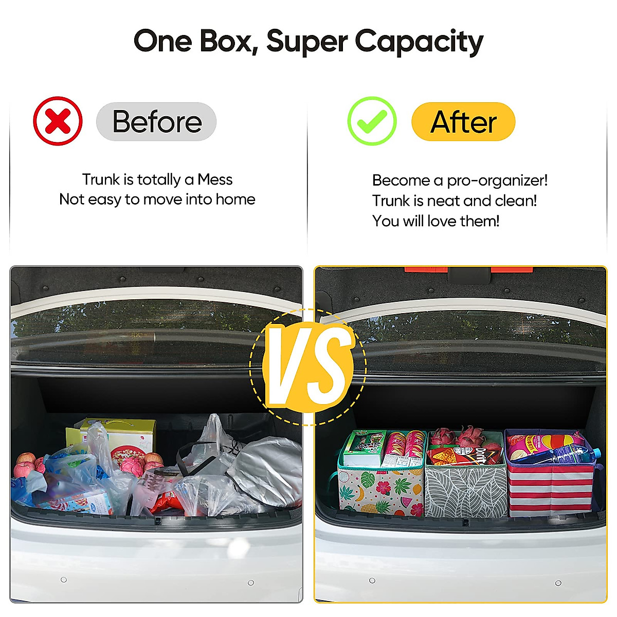 BALEINE 3Pk Reusable Grocery Bags, Foldable Shopping Bags for Groceries with Reinforced Bottom & Handles (Antique Foliage)