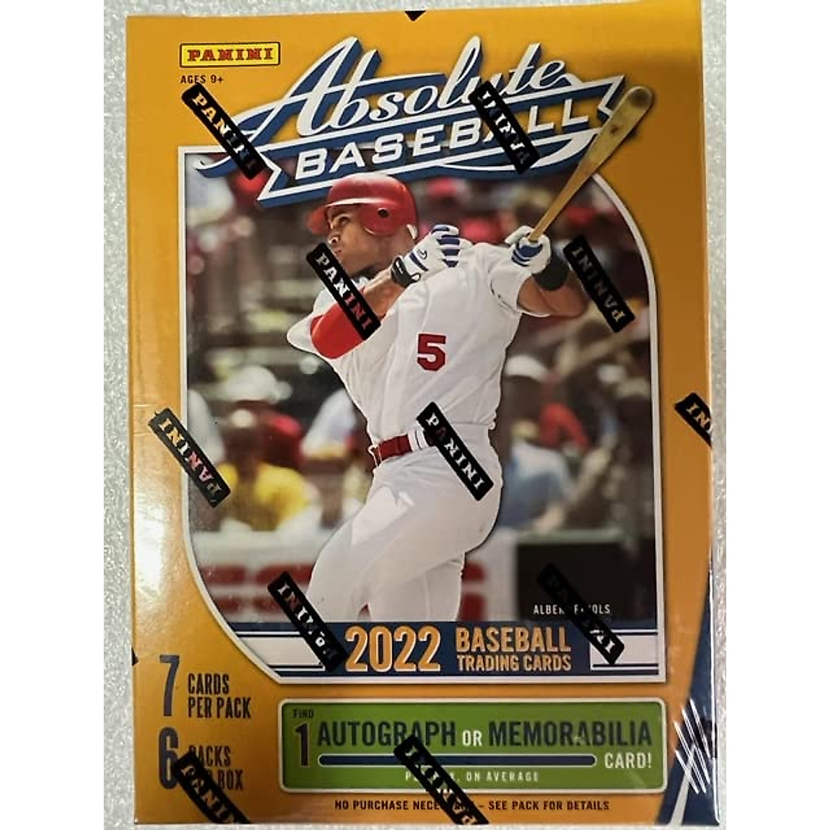 2022 Panini Absolute Baseball Value Blaster Box - 1 Auto or Relic Per Box - 42 Trading Cards