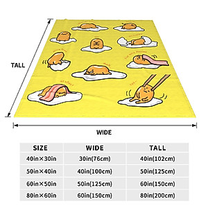 Cute Super Soft Blankets All Season Flannel Blanket for Kids Adult Sofa Bedding Living Room Car Decor Christmas Birthday Gifts (50''X40'')