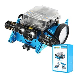 Makeblock mBot Robot Kit + Interactive Light & Sound Add-on Pack