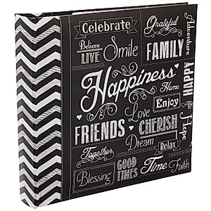Pioneer Photo Albums EV-246CHLK Happiness Photo Album 4 x 6 Inch