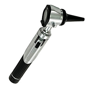 Premium Student Home USE LED Bright Light ENT Diagnostic Otoscope Plus 1 Extra Replacement Bulb Plus 10 Specula Cynamed