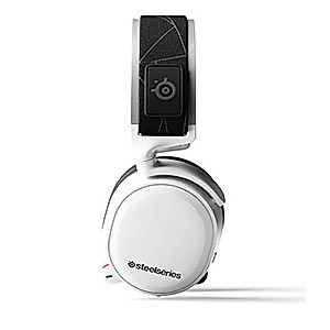 SteelSeries Arctis 7 - Lossless Wireless Gaming Headset with DTS Headphone: X v2.0 Surround - For PC and PlayStation 4 - White