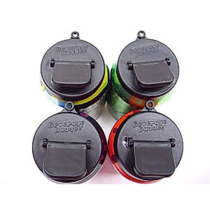 Beverage Buddee Can Cover - Best Can Cover For Standard Size Soda/Beer/Energy Drink Cans - Made In The USA - BPA-PCB Free - 4 pack (Black)