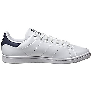 adidas Originals Men's Stan Smith Gymnastics Shoe, FTWR White FTWR White Collegiate Navy, 11.5