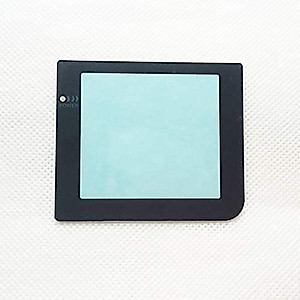 Plastic Protective Screen Lens Protector Cover for Game Boy Pocket GBP Replacement (Black)