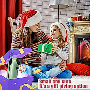 Buddeez Mini Sealer and Cutter, Upgraded 2-in-1 Hand-Held Tthermal Vacuum Sealer, USB Rechargeable, Portable Sealer Kitchen Gadget (Green)