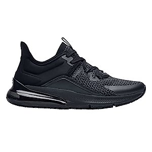 Shoes for Crews Gia, Women's Slip Resistant Work Shoes, Black, Size 7