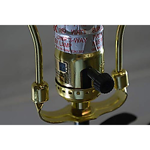 Kenroy Home 32239ORB Ashlen Table Lamp with Oil Rubbed Bronze Finish, Rustic Style, 31" Height, 15" Width, 15" Depth