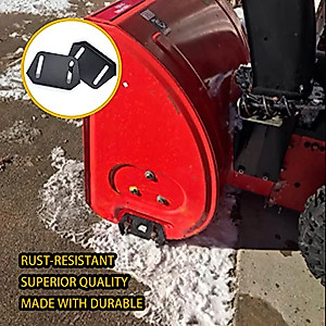 784-5580 Snow Thrower Slide Shoes Skids 784-5580-0637 for MTD Snow Blower Replacement Parts  41-8828 780-420 73-031(2PCS)