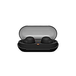 Sony True Wireless Headphones - Up to 20 Hours Battery - Charging case - Voice Assistant Compatible - Built-in mic for Phone Calls - Reliable Bluetooth - WF-C500B/BZ - Limited Edition - Midnight Black