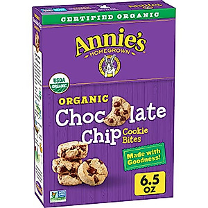 Annie's Organic Chocolate Chip Cookie Bites, 6.5 oz.