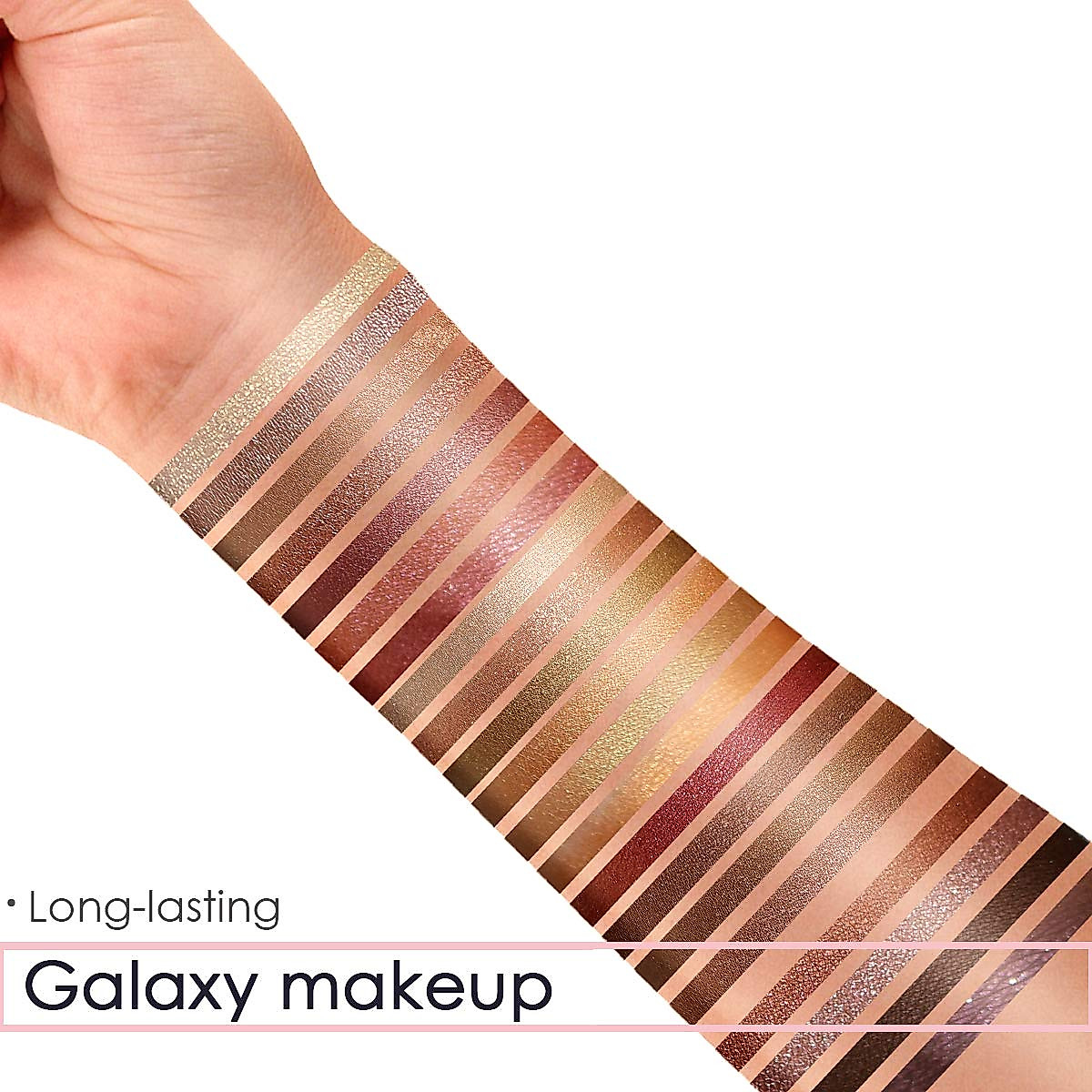 Eyeshadow Palette Makeup, Everfavor Pigmented Eye Shadow Nude Palettes - Professional 21 Colors Shimmer Warm Neutral Smoky Cosmetic Baked Eye Shadows (21 Colors, 09)