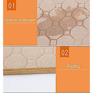 Guinea Pig Cage Liners - Washable Guinea Pig Pee Pads, Waterproof Reusable & Anti Slip Guinea Pig Bedding Fast and Super Absorbent Pee Pad for Small Animals Rabbit Hamster Rat