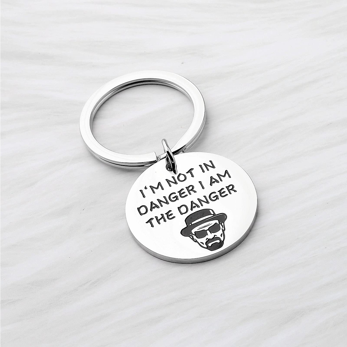 BLEOUK Crime TV Inspired Gift Breaking Gift Bad Gift TV Show Fans Gift Chemistry Teacher Gifts (i am the danger)