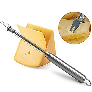 Cheese Cutter Linear Stainless Steel Butter Cheese Slicer for Cutting Soft, Semi-hard and Hard Cheese Kitchen Cooking Tools