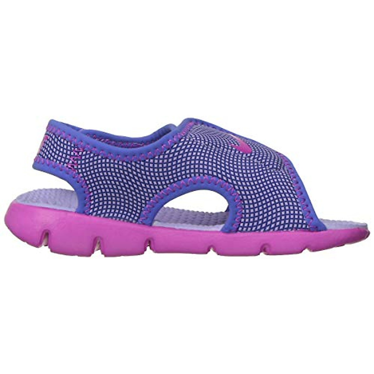 Nike Kids' Sunray Adjust 4 Toddler Sandals (9c, Hydrangeas/Fire Pink)