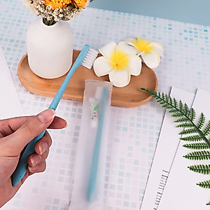 Disposable Toothbrush, Delicate Toothbrushes Bulk, Toothbrush in Bulk, Individually Packaged, Bulk Toothbrush and Toothpaste Sets Are Suitable for Use at Hotel, Home, Travel, Camping(100 Pieces)